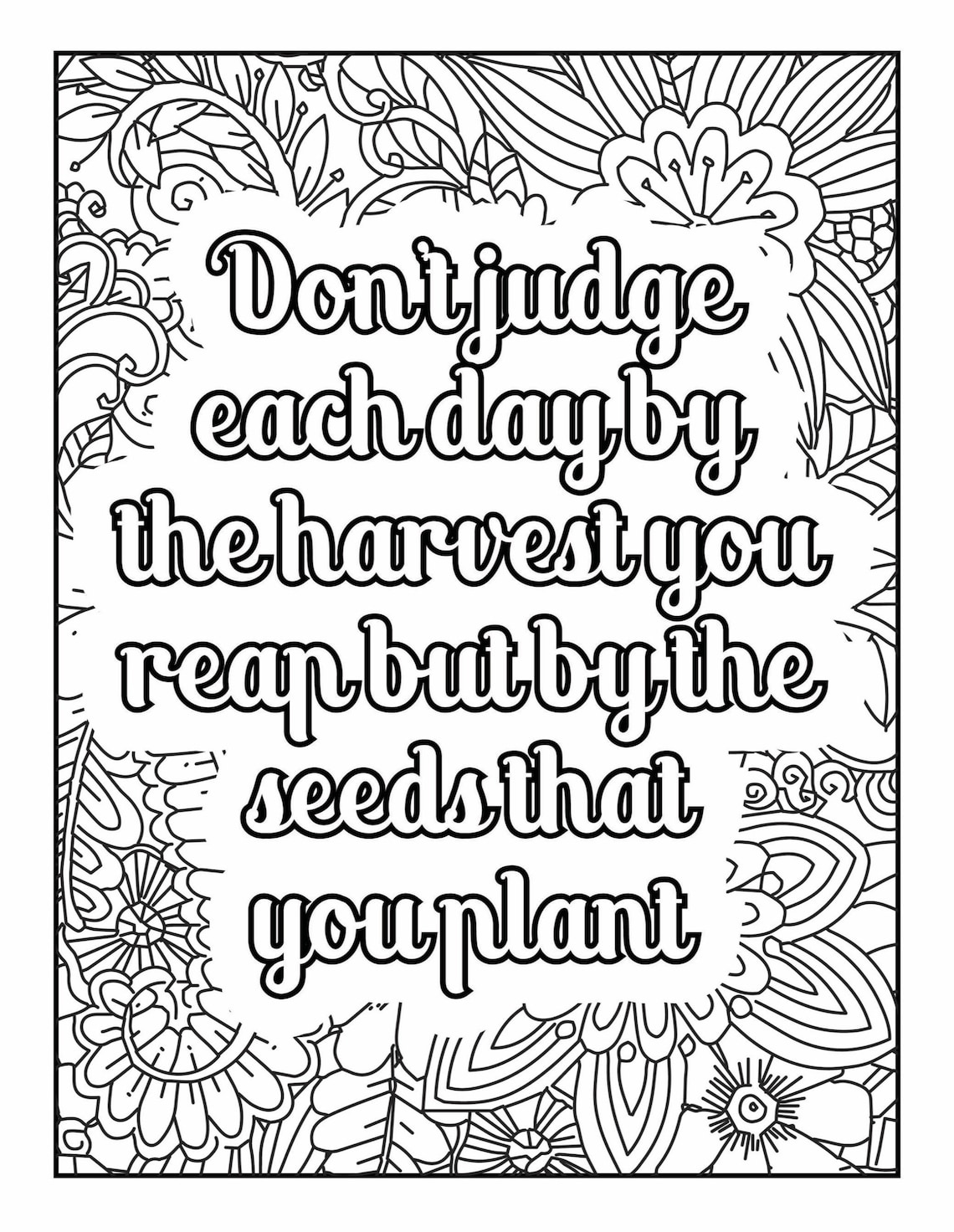 Digital Print Coloring Pages - Etsy