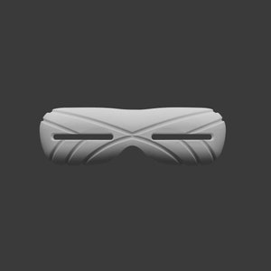 Travis Scott Snow Goggles UTOPIA 3D Printed Inuit Snow Goggles in Resin ...