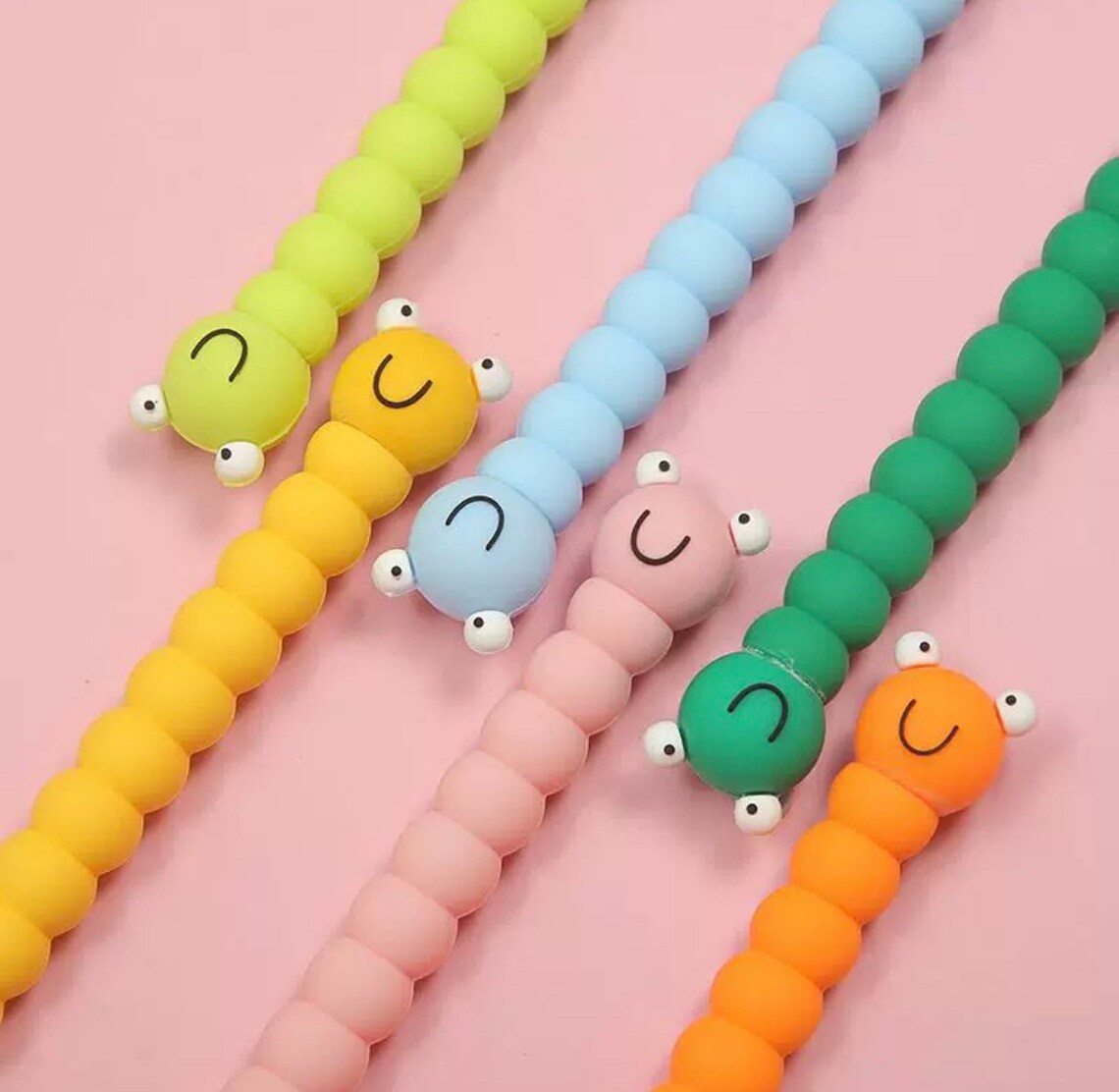 1 Pcs Creative Kawaii Cute Pens Worm Insect Funny Back to - Etsy