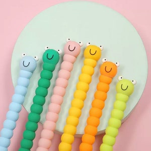 1 Pcs Creative Kawaii Cute Pens Worm Insect Funny Back to School ...