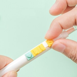 2pcs Colorful Letter Pen Set Alphabet Number Color Block Building for ...