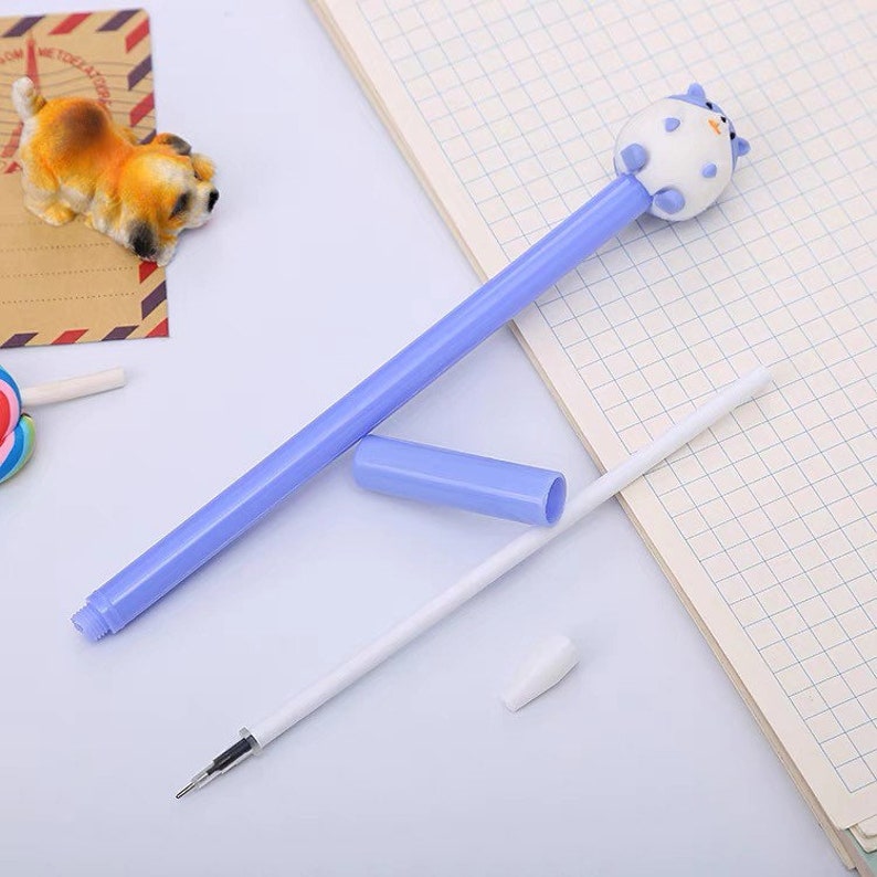 Kawaii Creative Hamster Gel Pen Signature Pen Escolar - Etsy