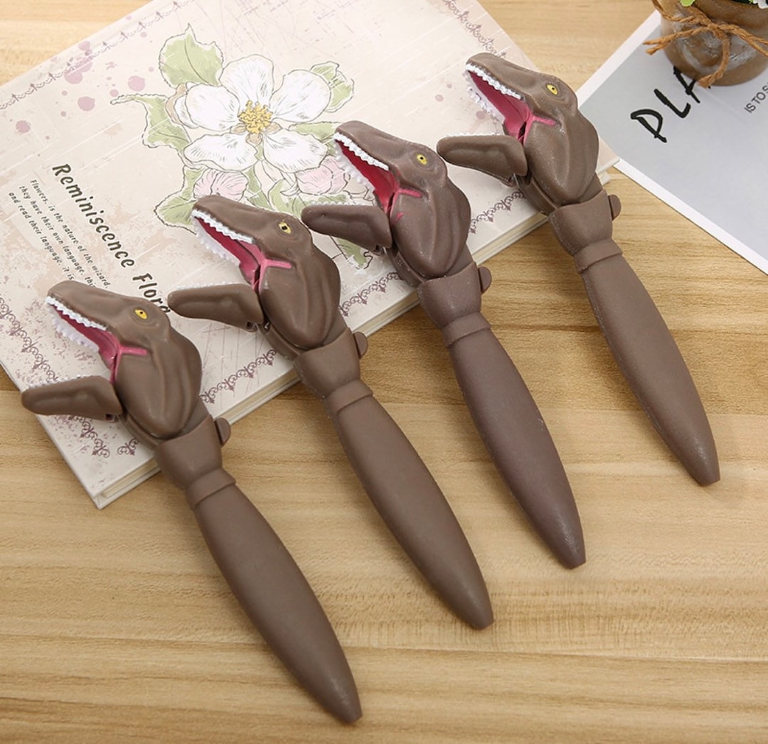 Tyrannosaurus Rex Pen: Novelty Dinosaur Ballpoint Pen - Etsy