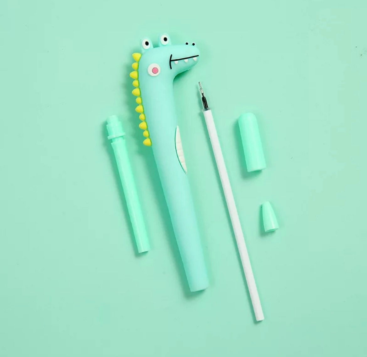 Cute Alligator Gel Pen, Black Ink 0.5mm, Kawaii Stationery - Etsy