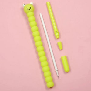1 Pcs Creative Kawaii Cute Pens Worm Insect Funny Back to School ...