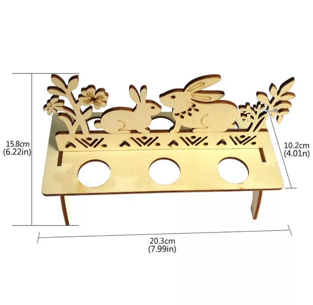 Wooden Easter Egg Shelves Egg Stand Easter Decoration for Home - Etsy