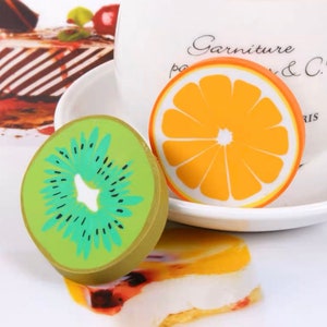 1 Pcs Cute Big Fruits Rubber Pencil Eraser for Children Stationery/gift ...