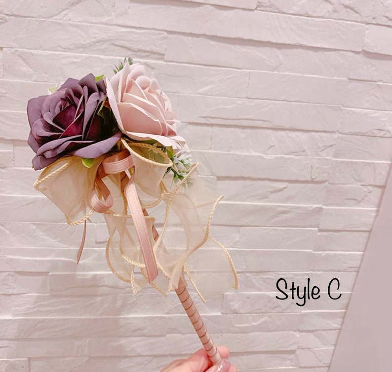 Rose Flower Ballpoint Pen With Bow: Teacher's Gift - Etsy