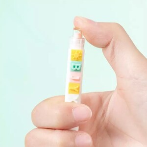 2pcs Colorful Letter Pen Set Alphabet Number Color Block Building for ...