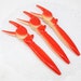 1 Pcs Cute Lobster Paw Ballpoint Pen Personality Crab Clip Pliers Pen ...