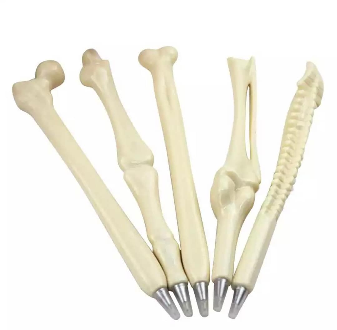 Bone Shape Ballpoint Pens - Novelty Student/doctor Stationery (5pcs/set ...