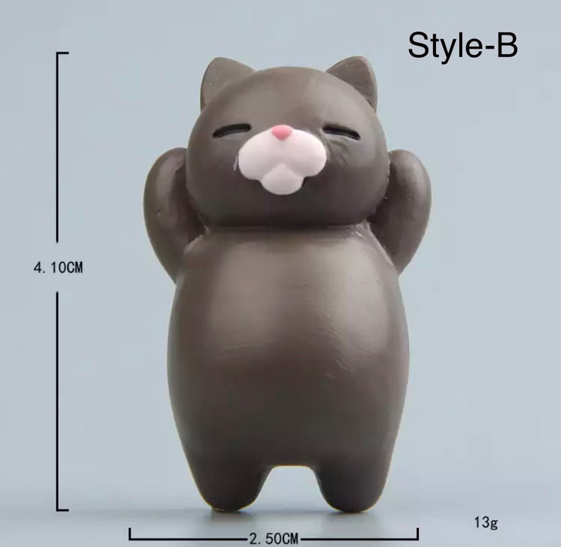 Cartoon Fat Cat Resin Embellishments: DIY Craft Appliques, 5pcs - Etsy