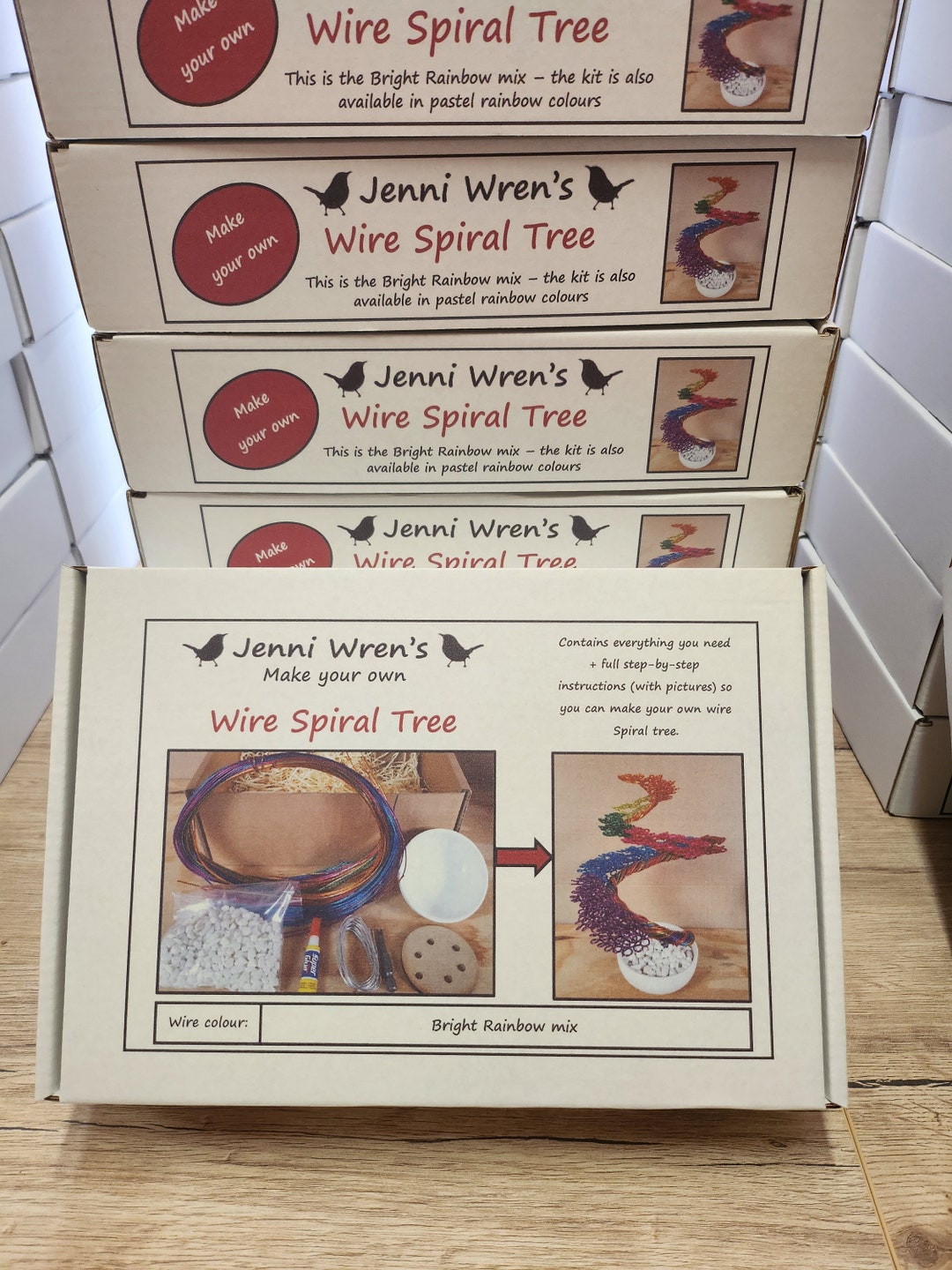 Make Your Own Wire Spiral Tree - Etsy UK