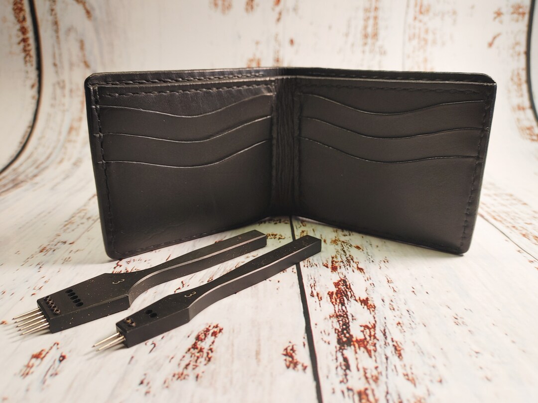 Handcrafted Bifold Wallet With Hidden Card Pockets - Etsy