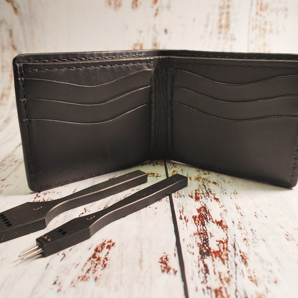 Hidden Compartment Wallet - Etsy