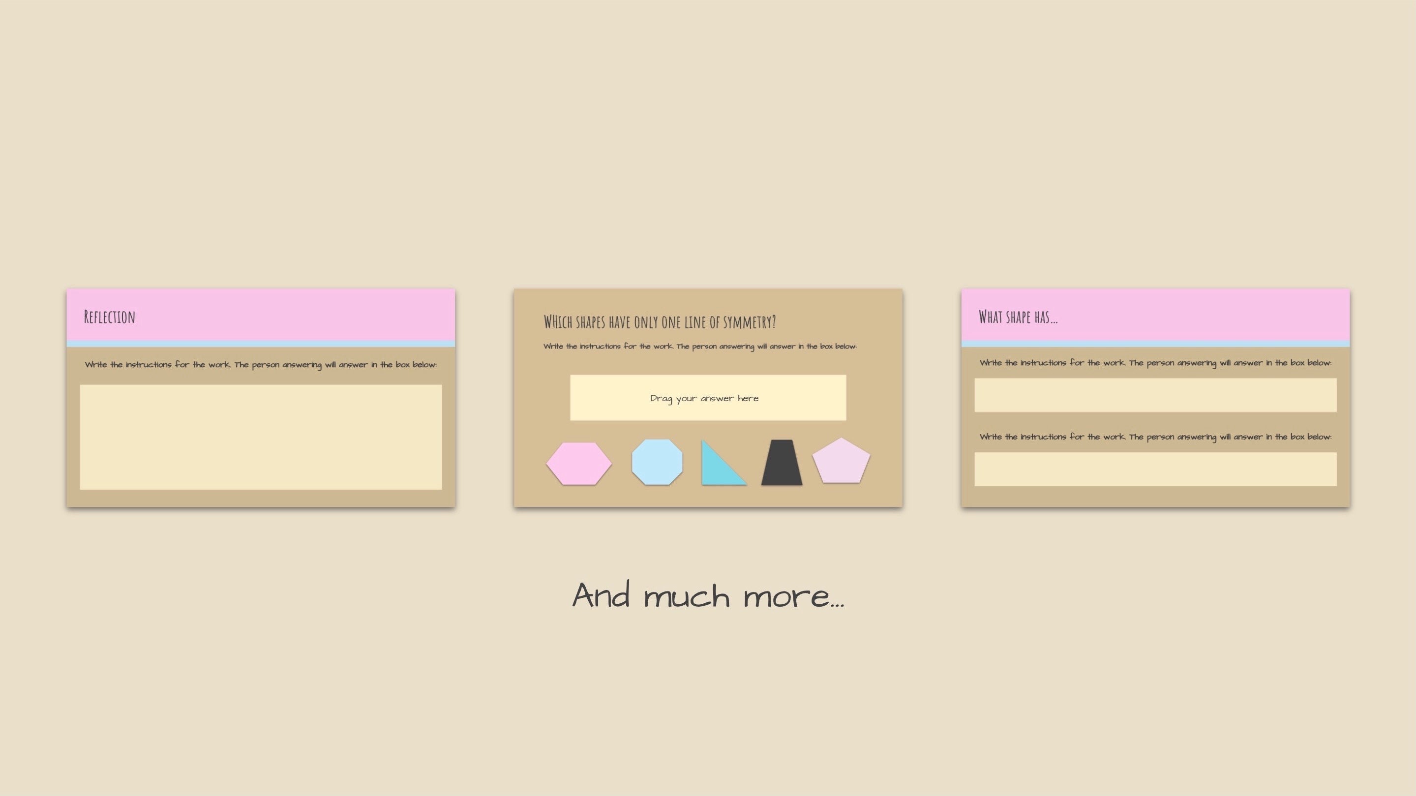 Paper - Schoolwork Google Slides Template - Etsy