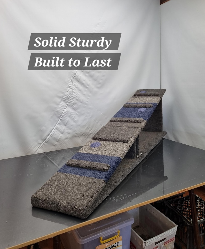 Dog Ramp Low Gradient 2 Piece Solid & Sturdy, Custom Orders Welcome ...