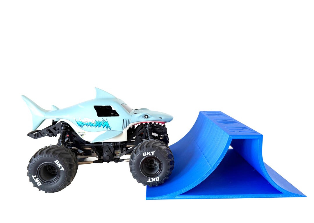 Jeff Did It! - 1/16-1/18th Monster Truck Stunt Ramp A - 260MM Wide ...