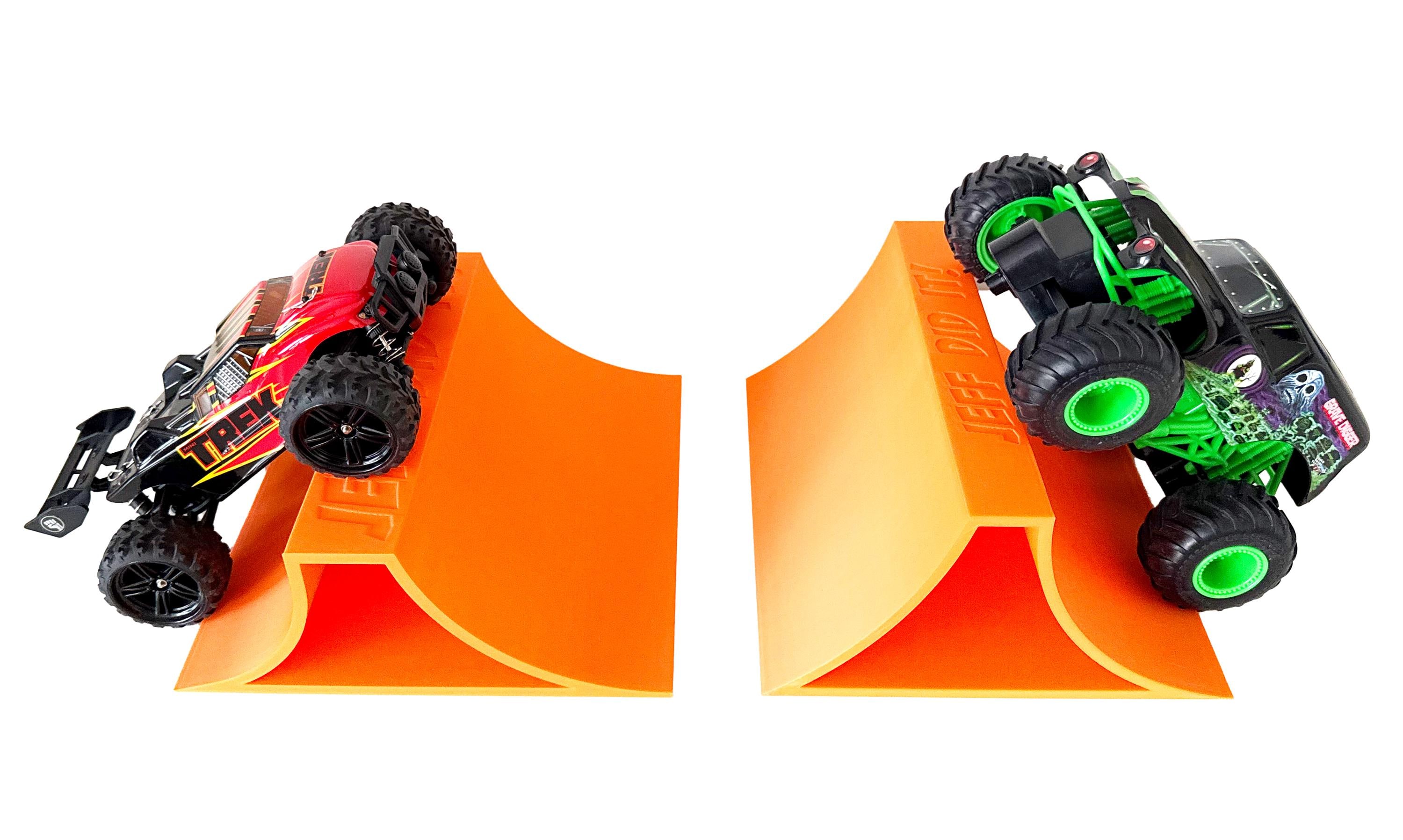 1/24th Monster Truck Stunt Ramp Set Includes 2 Stunt/jump Ramps - Works ...