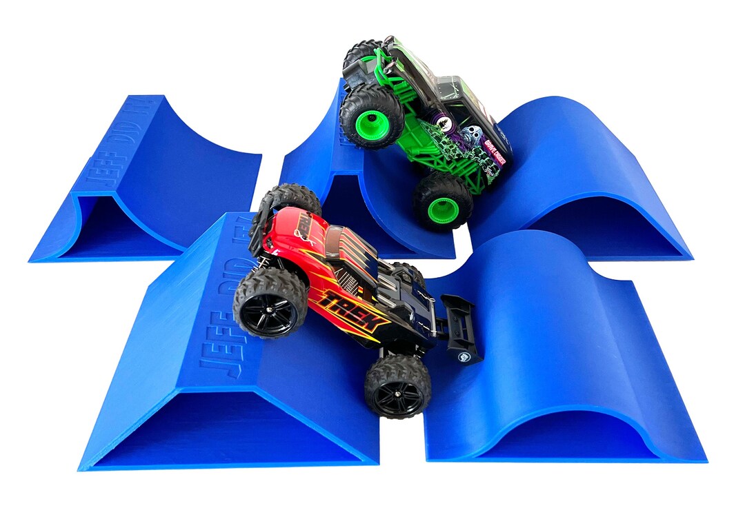 1/24th Monster Truck Ramp Set 1 Includes 5 Stunt/jump Ramps - 200MM ...