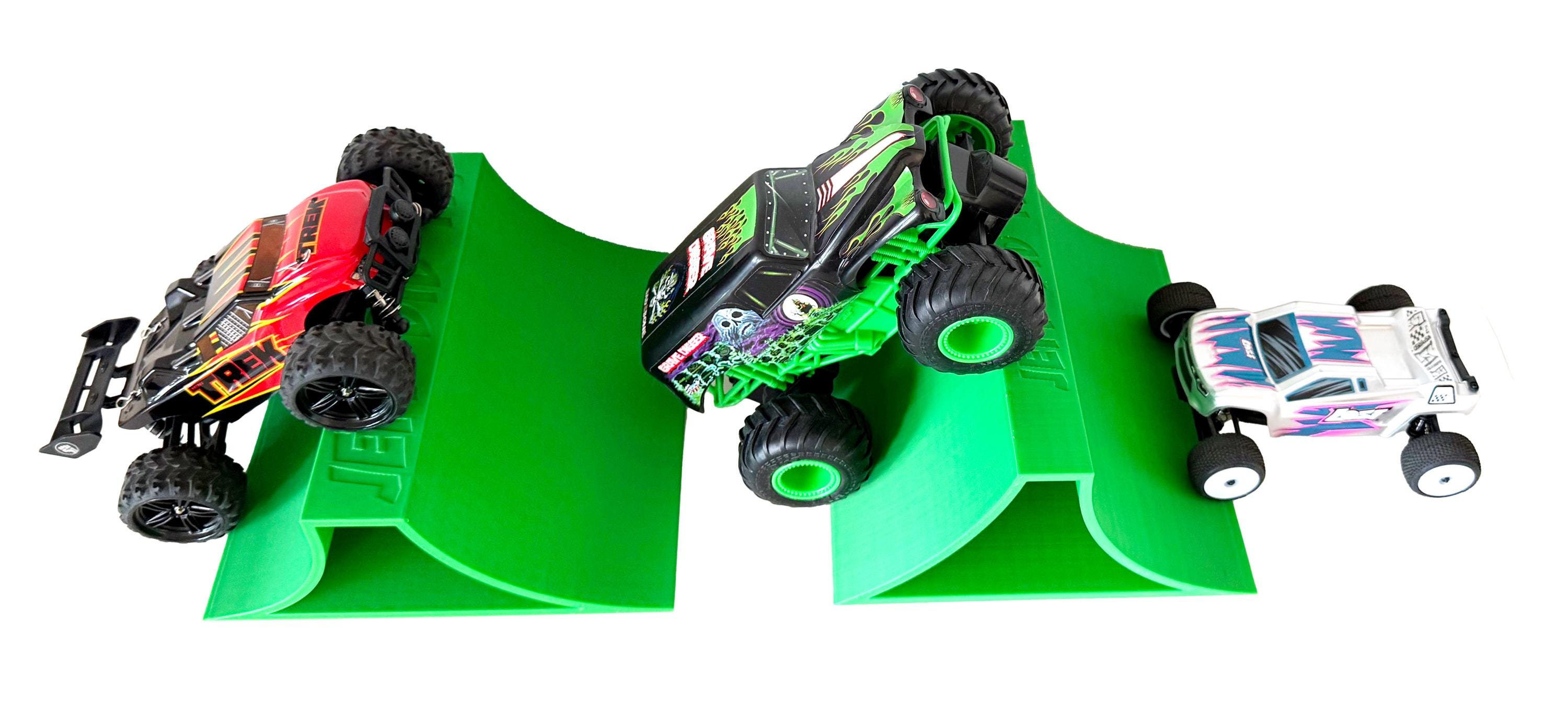 1/24th Monster Truck Stunt Ramp Set Includes 2 Stunt/jump Ramps - Works ...