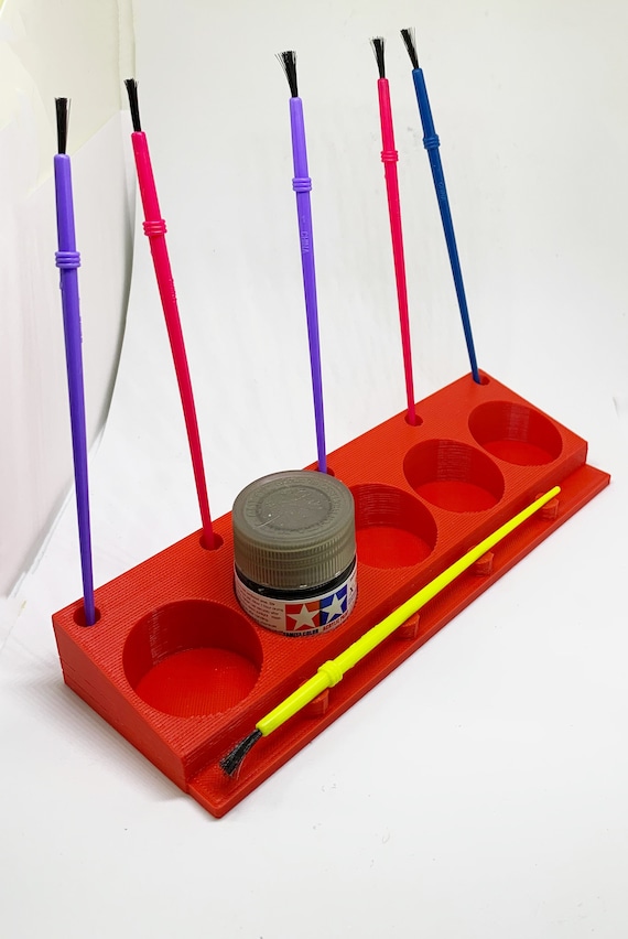 3D Printed Tamiya 10ml / Vallejo Paint Bottle Holder Holds 5 - Etsy