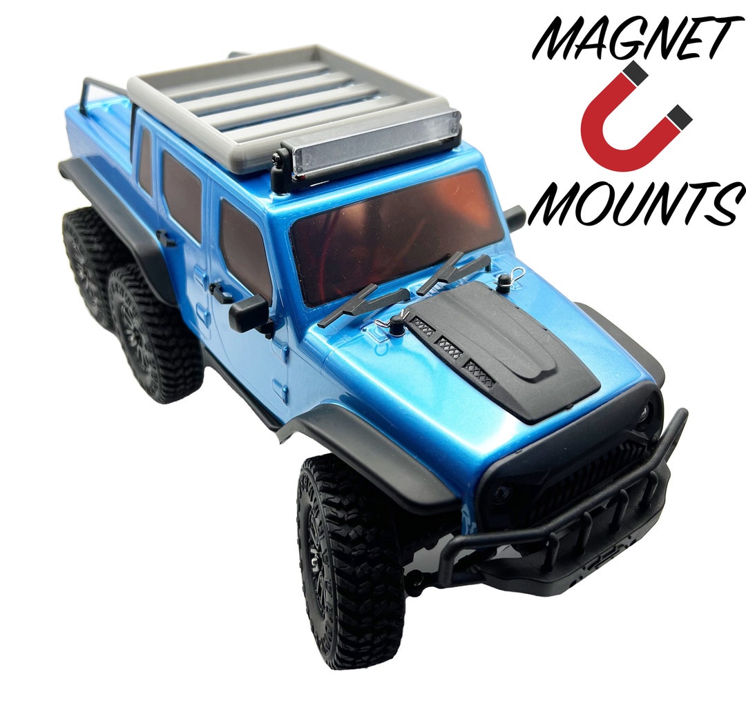 Panda Hobby 1/18 Tetra18 X1 6X6 Roof Rack - Clean Style - Mounts With ...