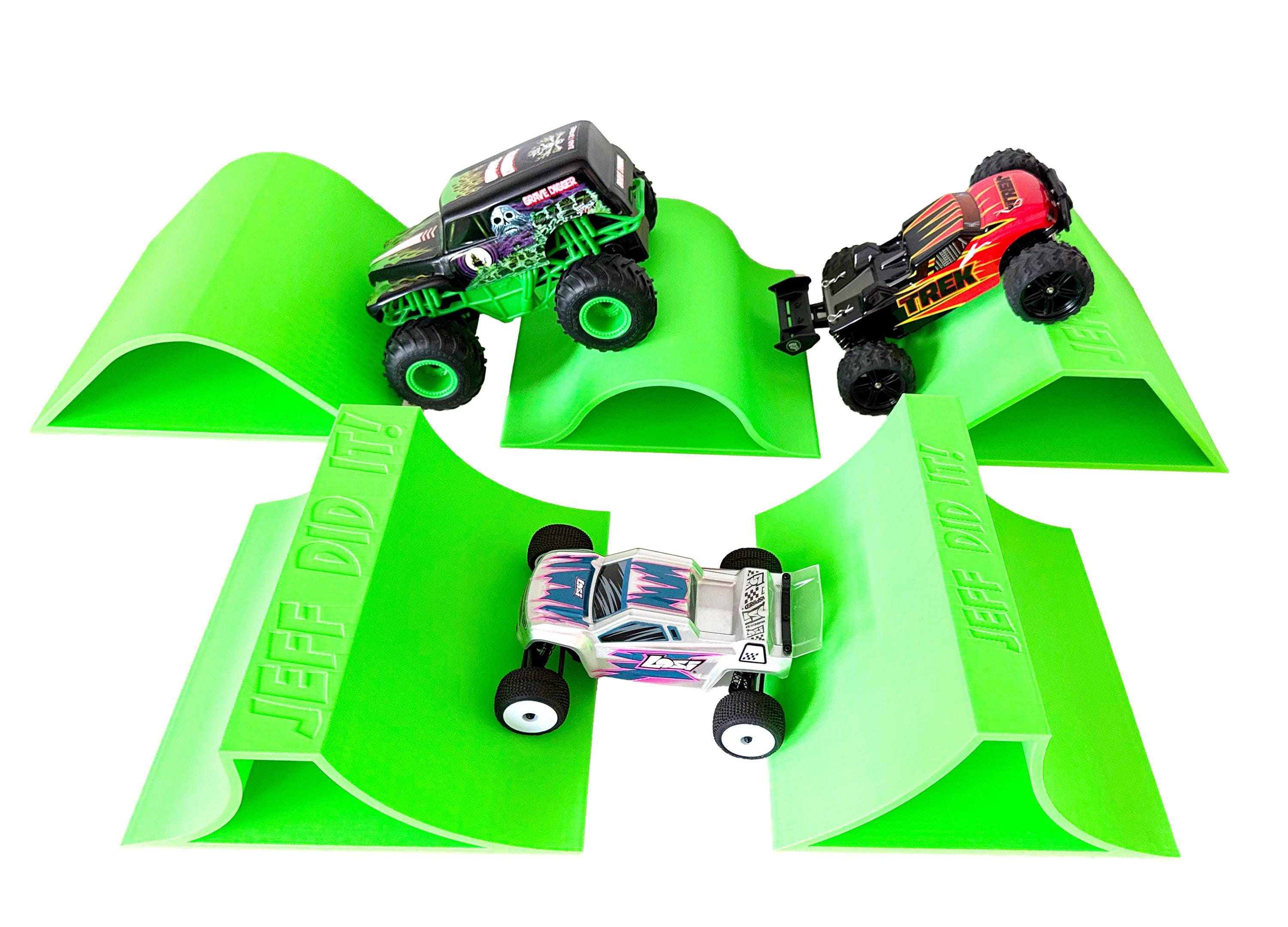 1/24th Monster Truck Ramp Set 1 Includes 5 Stunt/jump Ramps - 200mm ...