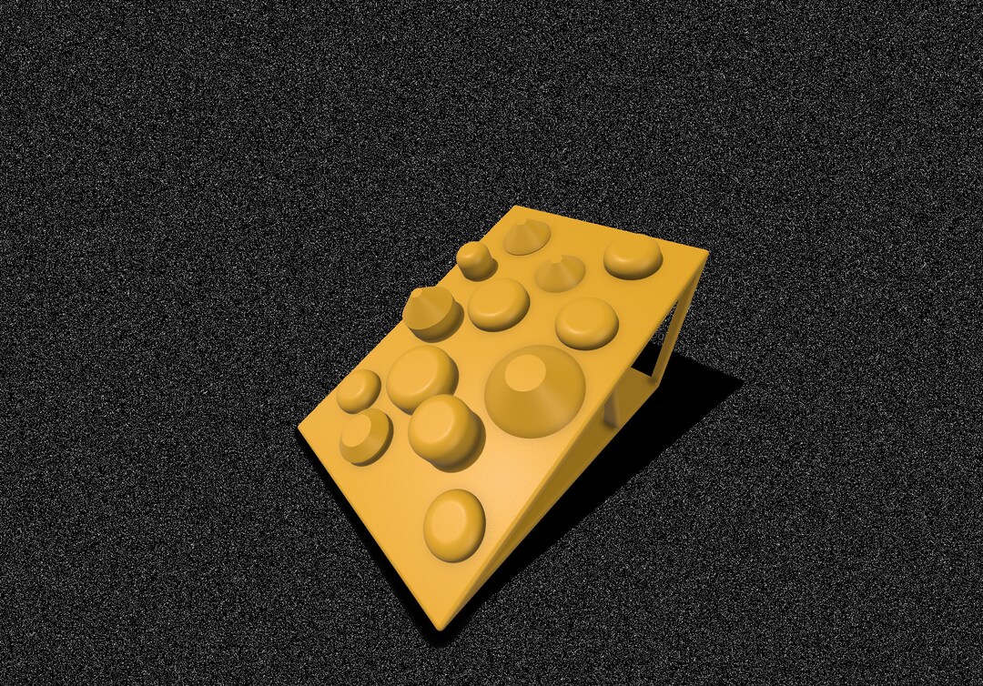 1/24th Ramp Bumpy Terrain With up / Down Ramp - Monster Truck - Crawler ...