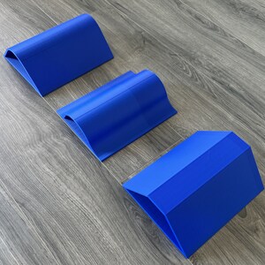 1/24th Monster Truck Ramp Set Includes 3 Jump/roll Over Ramps - 200mm ...