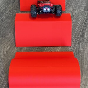1/24th Monster Truck Ramp Set Includes 3 Jump/roll Over Ramps - 200mm ...