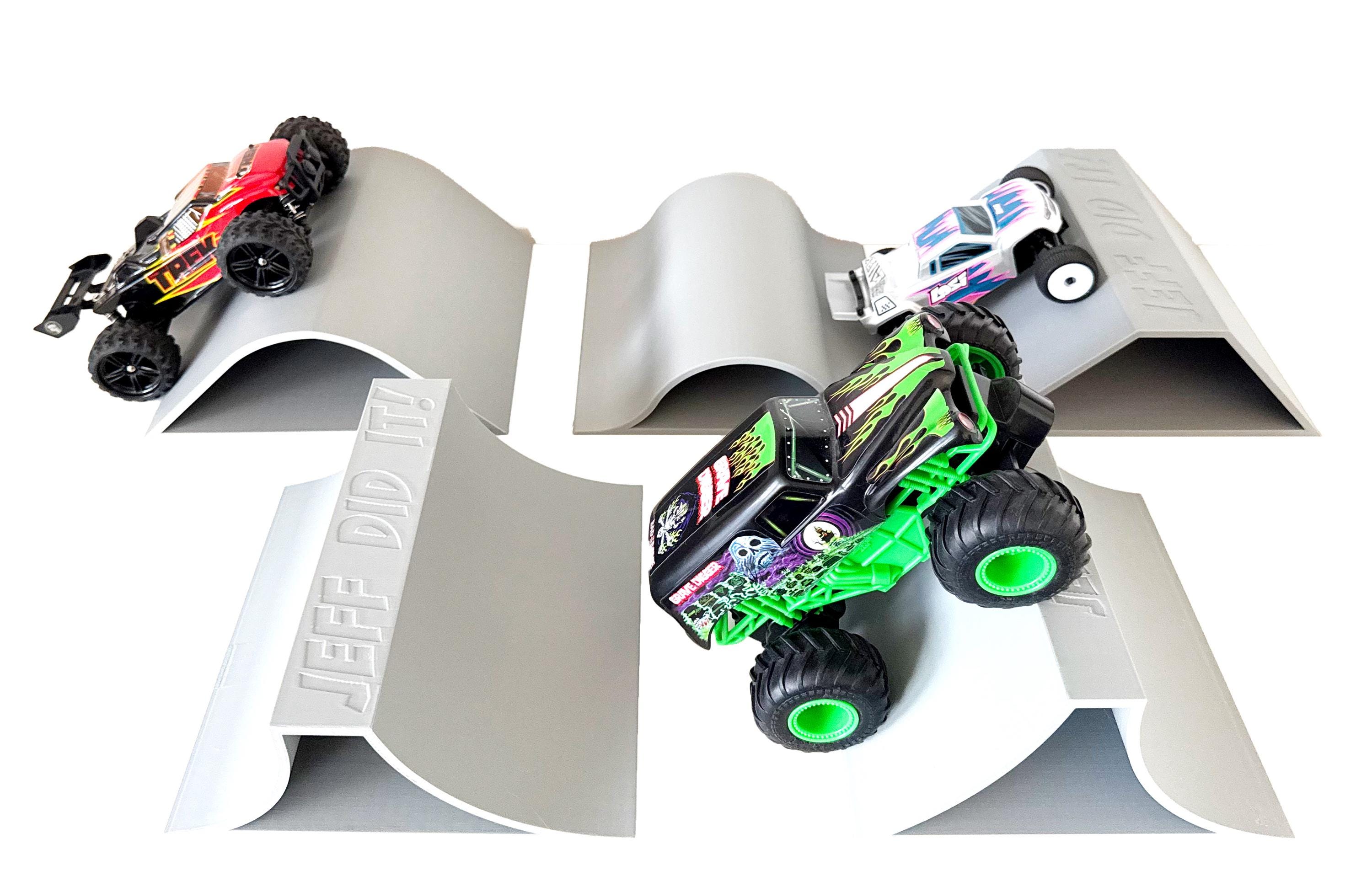 1/24th Monster Truck Ramp Set 1 Includes 5 Stunt/jump Ramps - 200mm ...