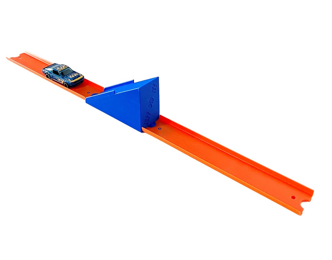 Jeff Did It! - Hot Wheels Blast off Stunt Ramp in Line - 3D Printed ...