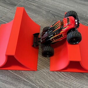 1/24th Monster Truck Stunt Ramp Set Includes 2 Stunt/jump Ramps - Works ...