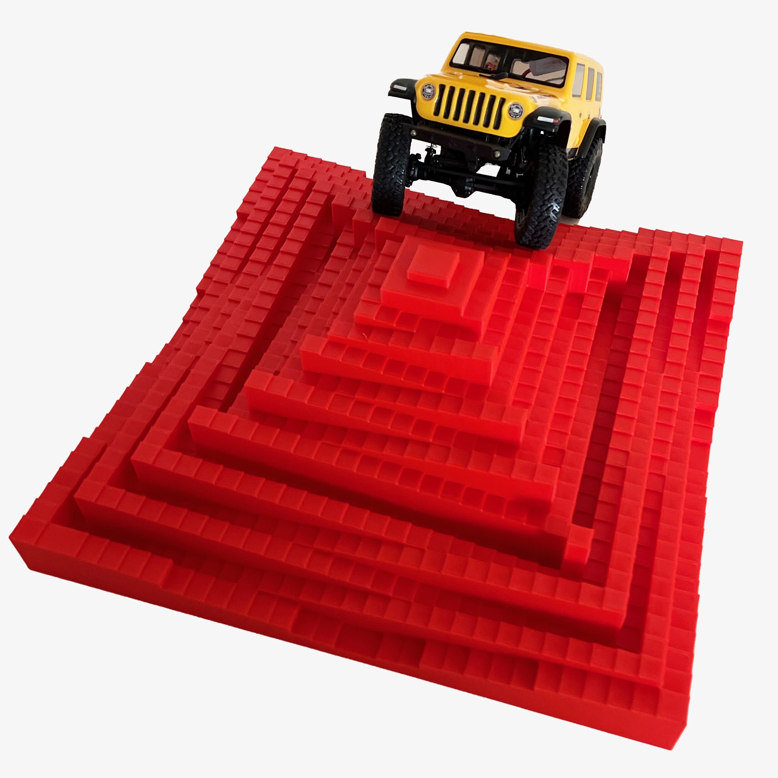 1/24th Crawler 1 Square Foot Adventure Plate - Temple Design - Coffee ...