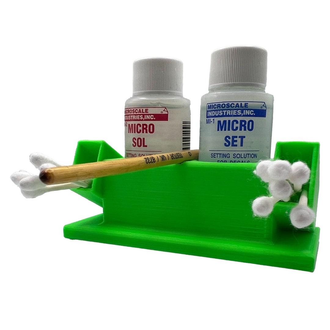 Micro Sol/set Microscale Anti-tip / Anti-slip Bottle Set Holder 1 Oz ...