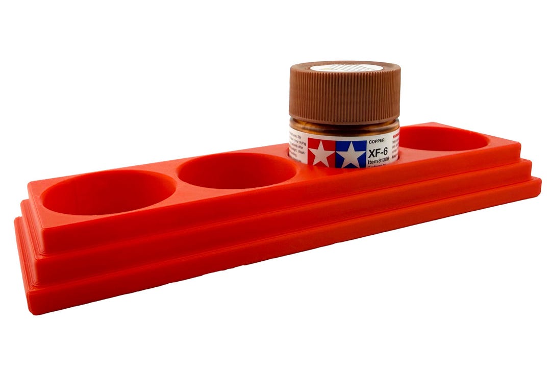 Jeff Did It 23ml Paint Bottle Holder L- Holds 4 Bottles Compatible With ...