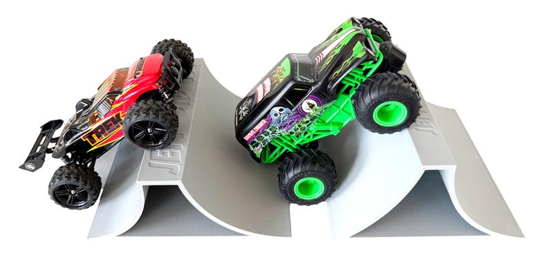 1/24th Monster Truck Stunt Ramp Set Includes 2 Stunt/jump Ramps - Works ...