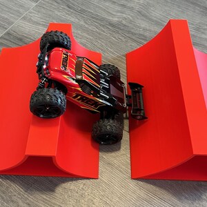 1/24th Monster Truck Stunt Ramp Set Includes 2 Stunt/jump Ramps - Works ...