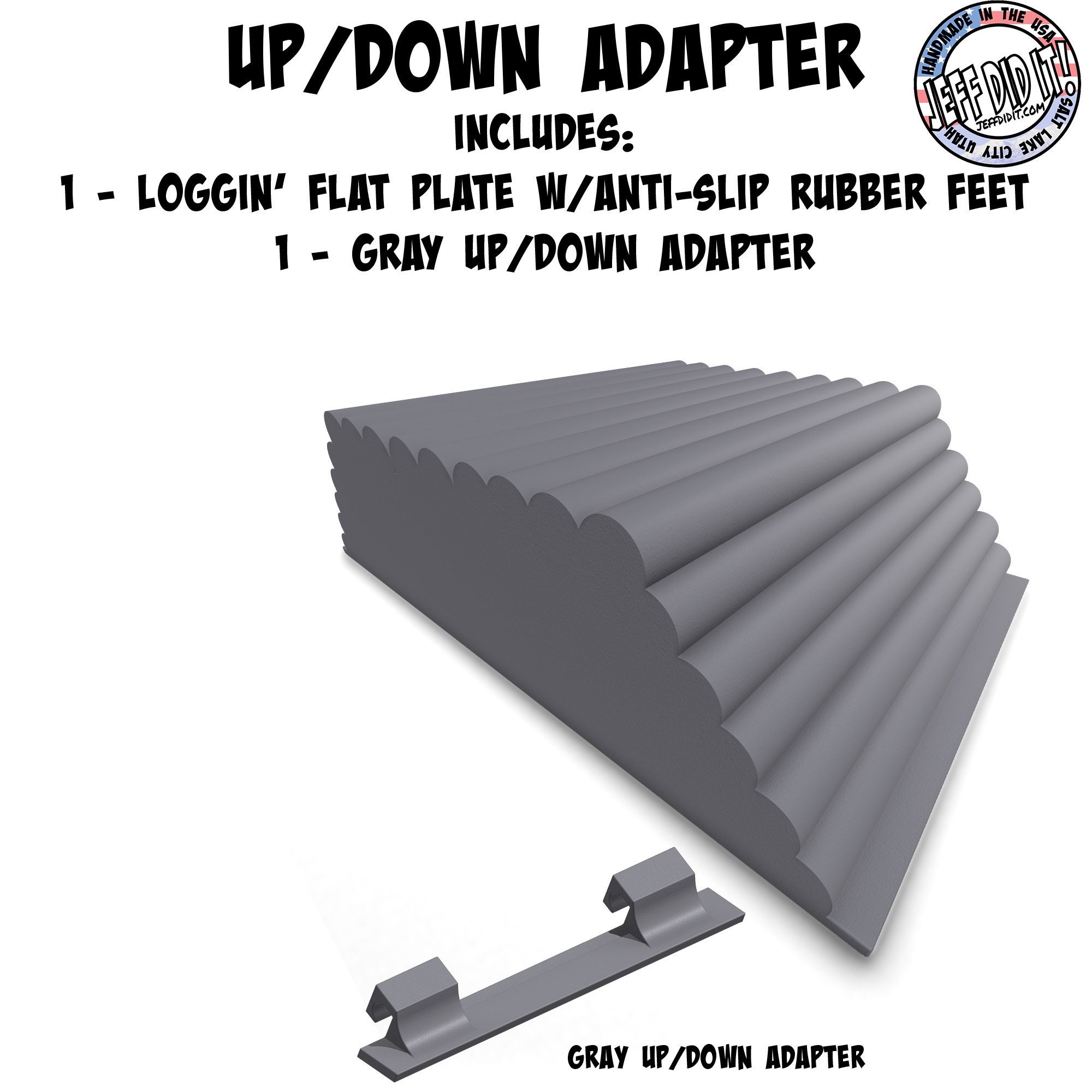 1/24th up / Down Plate - Flat / Bridge Plate - Loggin' - Monster ...