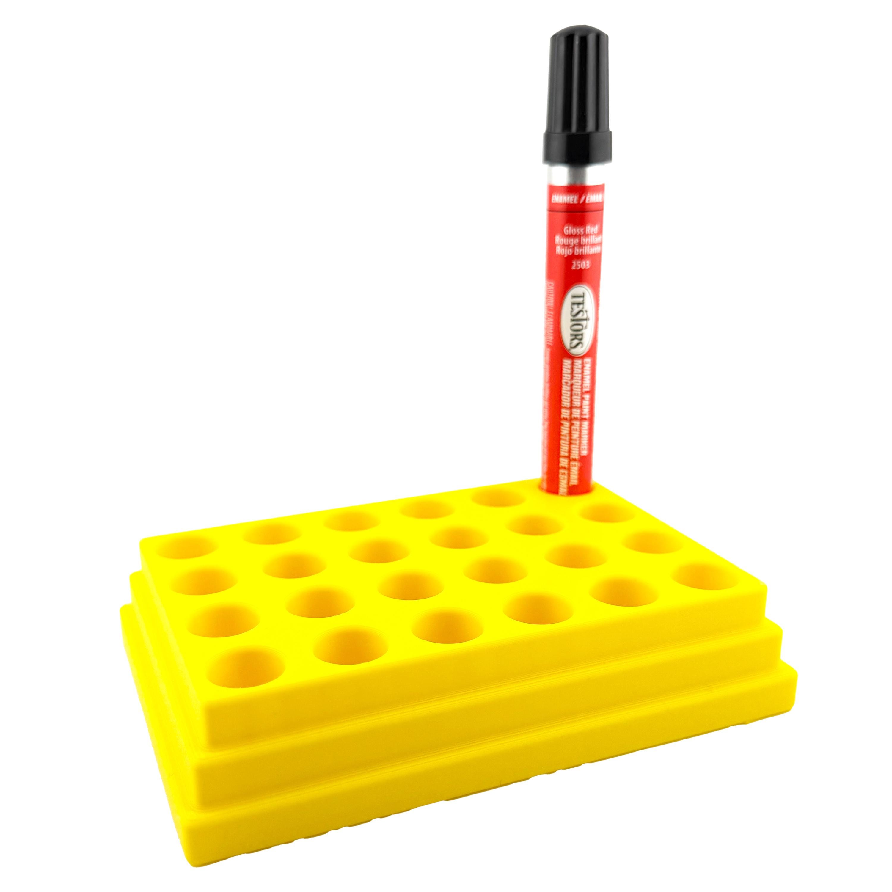 Jeff Did It! - Testors Paint Pen Marker Holder - Holds 24 Paint Pen ...