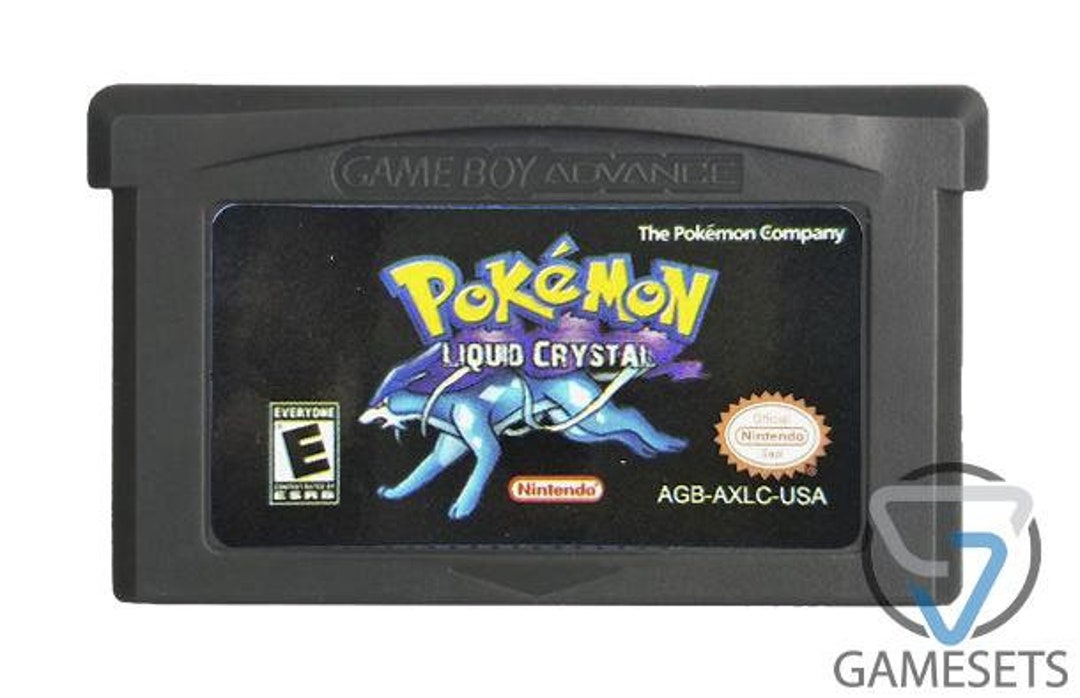 Pokemon Liquid Crystal GBA - Etsy