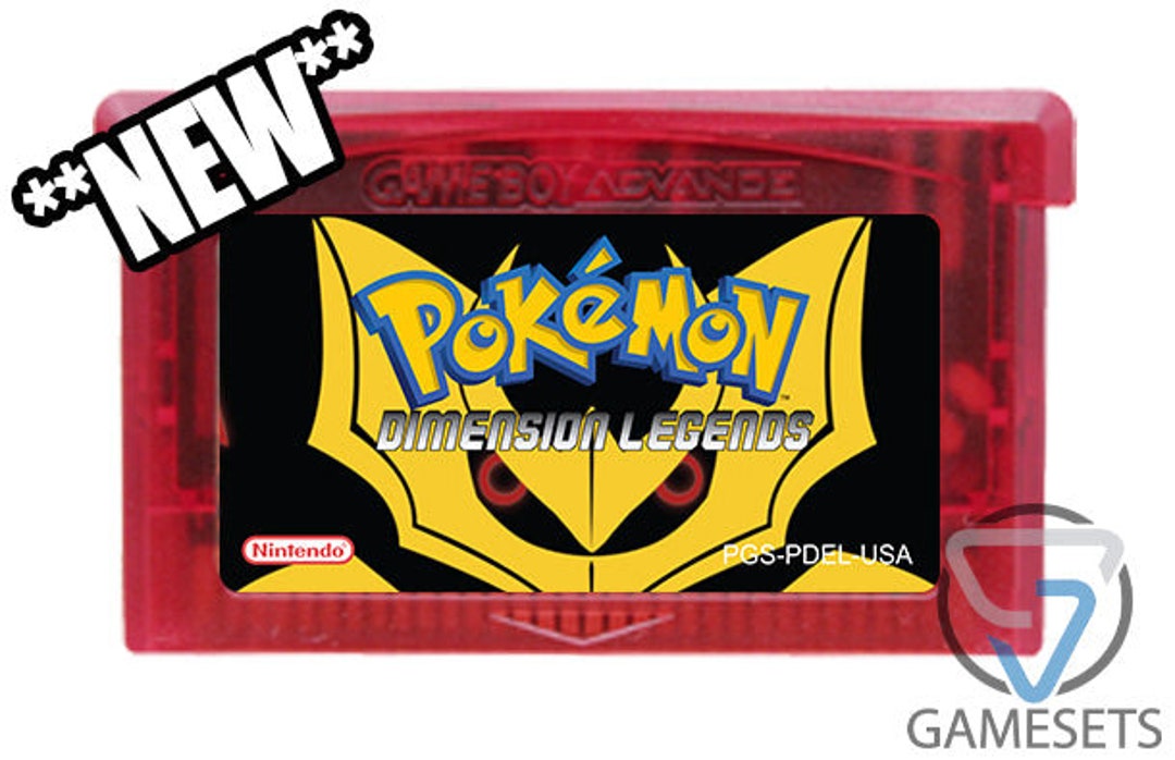 Pokemon Dimension Legends GBA Romhack - Etsy
