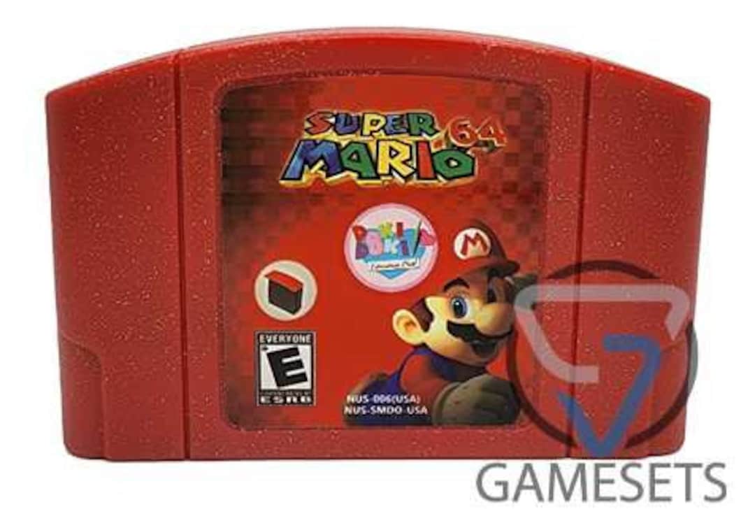 Super Mario 64 Doki Doki N64 Homebrew - Etsy Canada