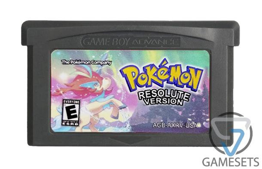 Pokemon Resolute GBA - Etsy