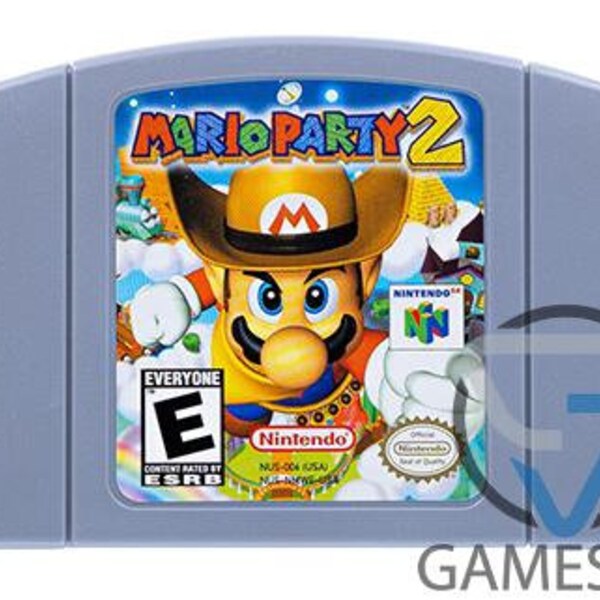 Mario Party 2 - Etsy
