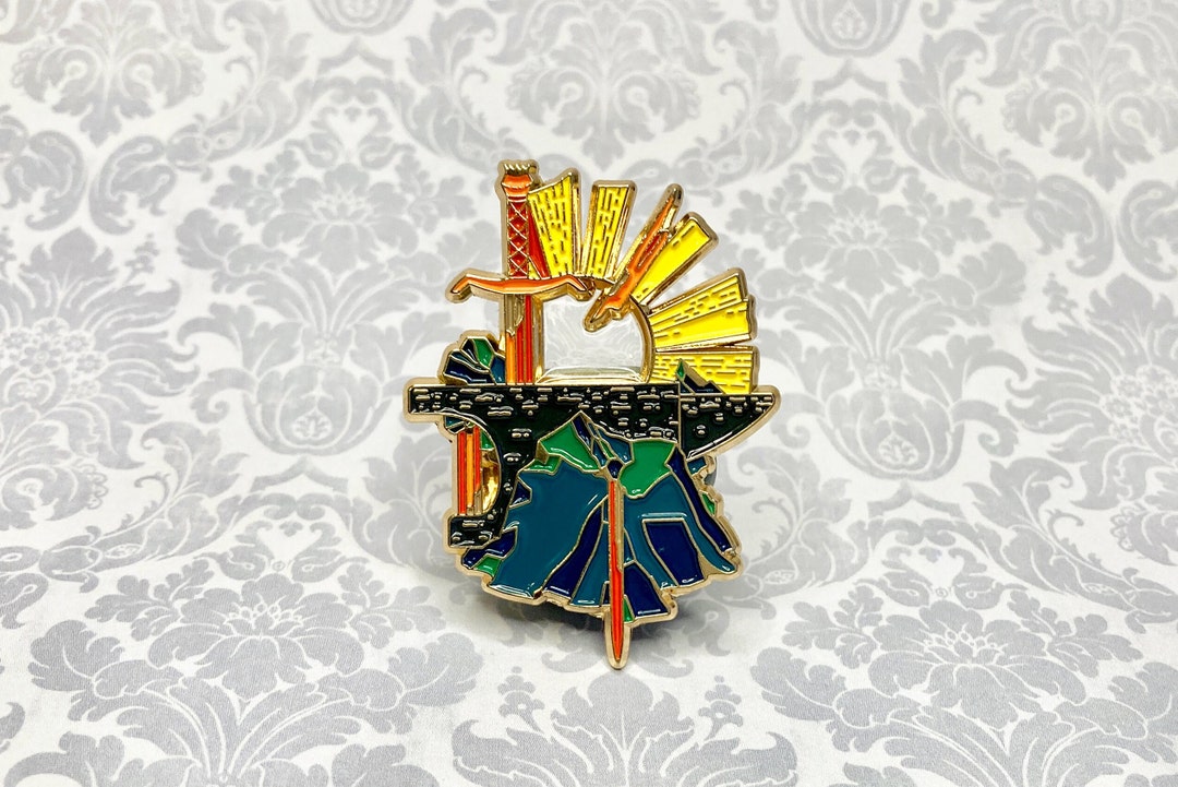 Excalibur Enamel Pin - Etsy