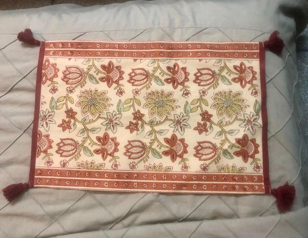 Hand Painted Dining Table Mat - Etsy