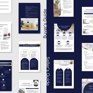 Real Estate Buyer and Seller Guide, Realtor Buyer Packet & Seller ...