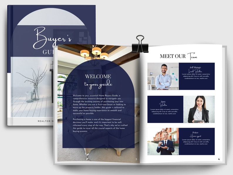 Real Estate Buyer and Seller Guide, Realtor Buyer Packet & Seller ...